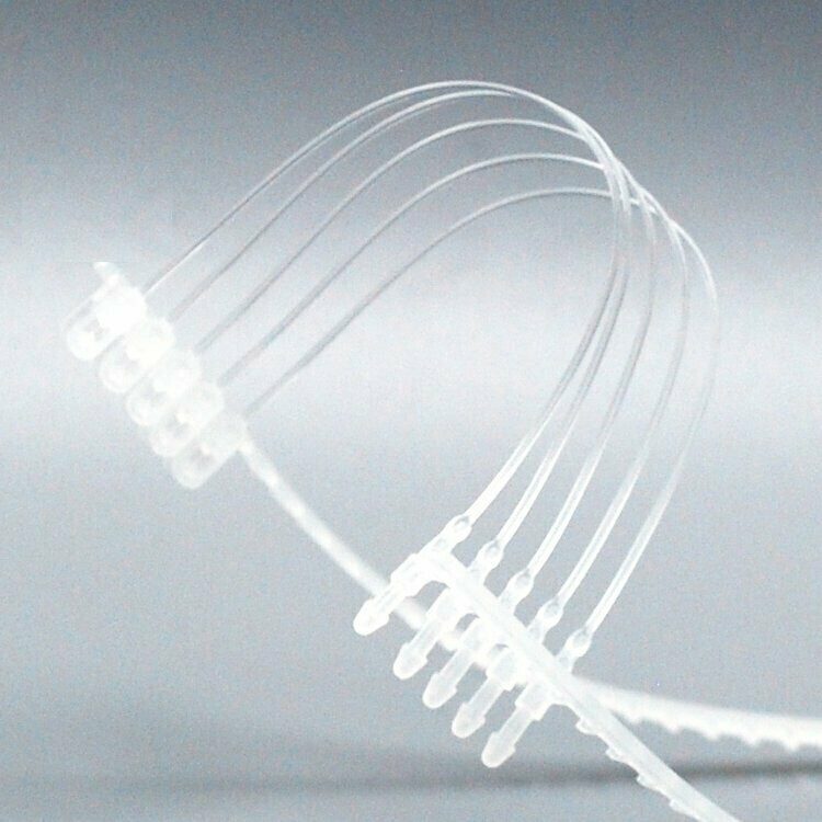 V-Tool Loop Fasteners 3” Clear - Freedom Distribution