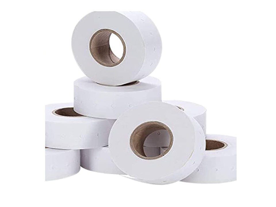 White Labels for Use with Price Marking Guns Garvey Contact Premium ...